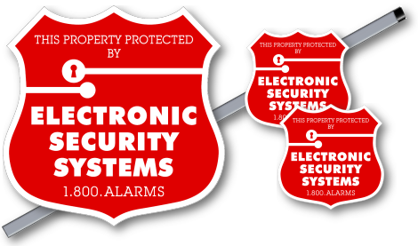 Alarm Company Signs | Security Yard Signs